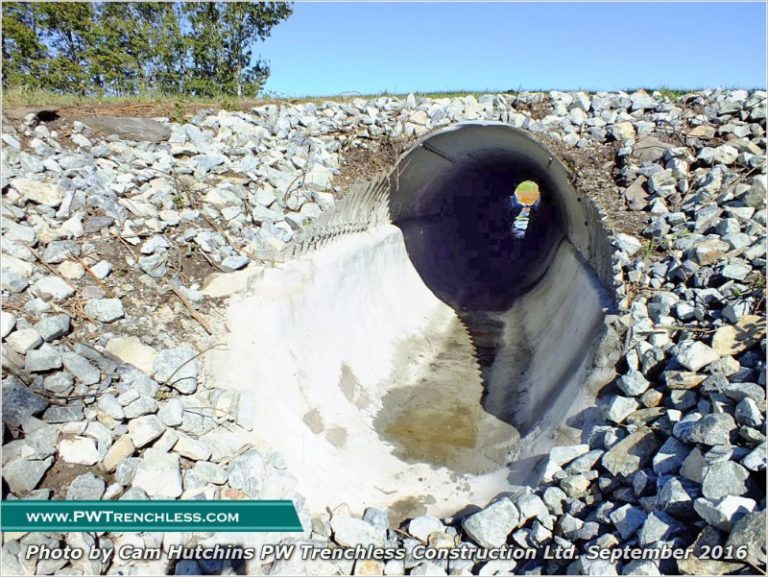 HWY 1 Culvert Slipline at Chilliwack Airport - PW Trenchless